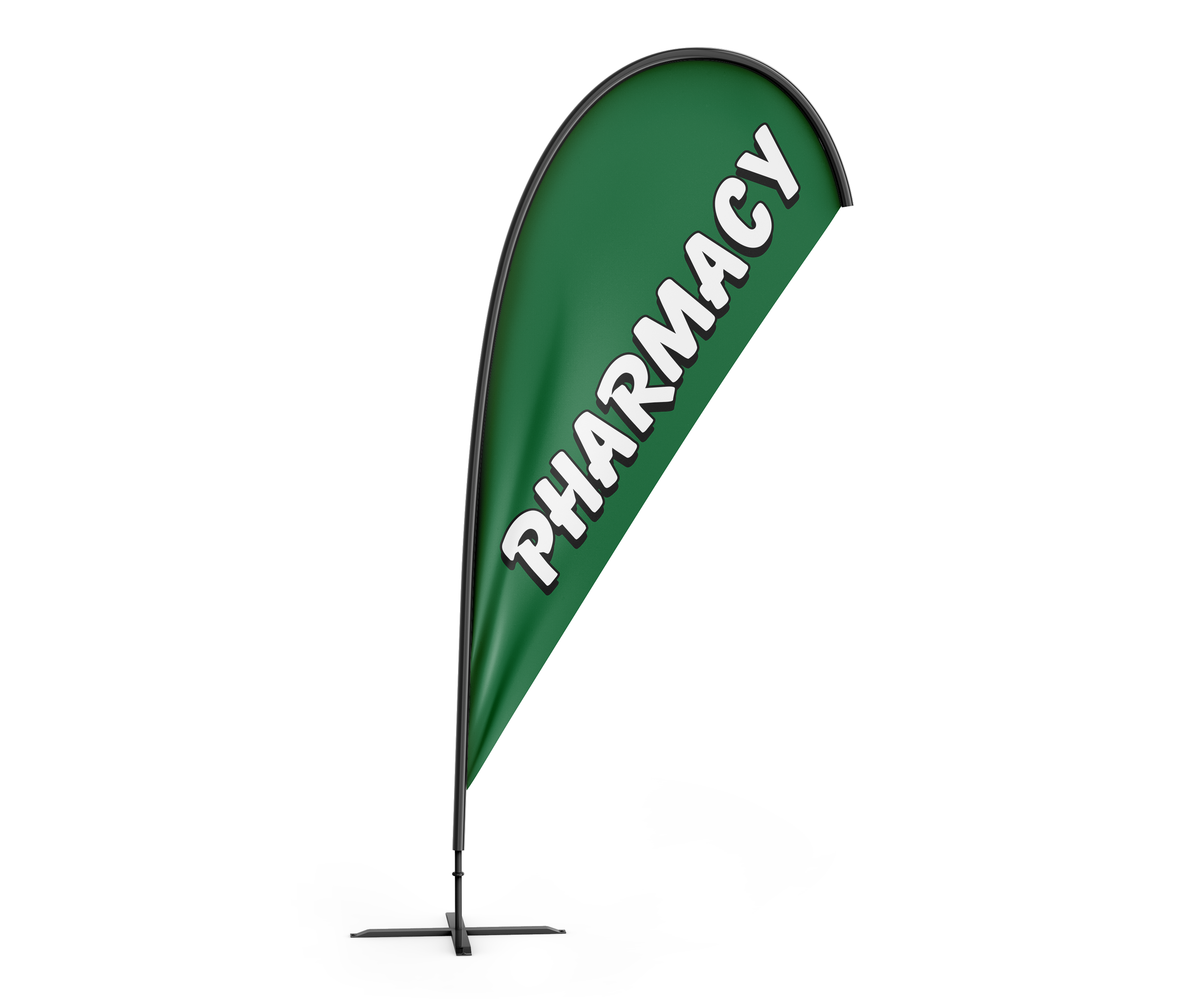 Pharmacy Teardrop Flag