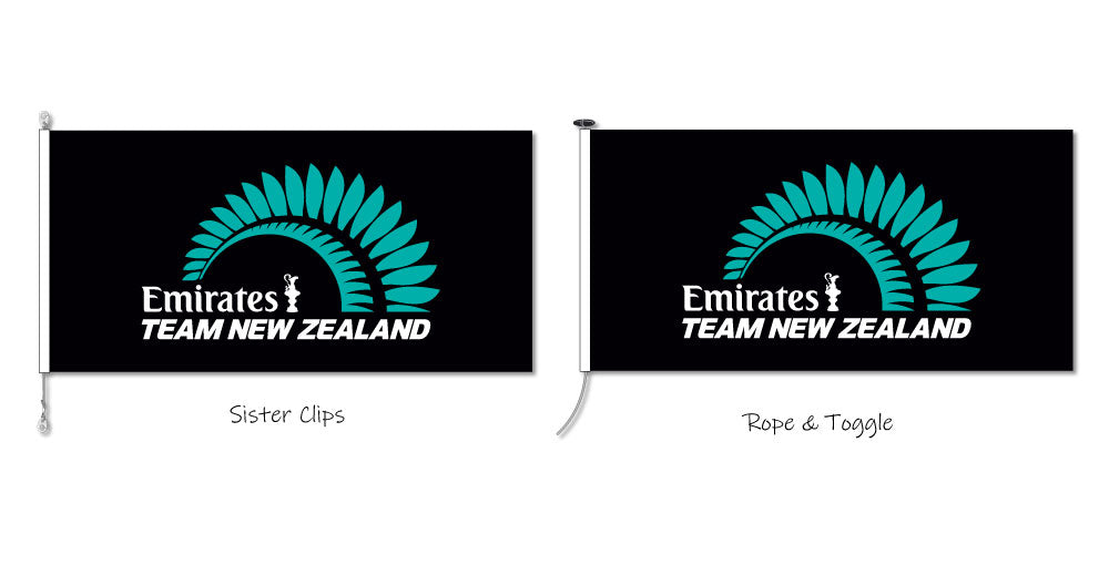 ETNZ Emirates Team New Zealand Flag