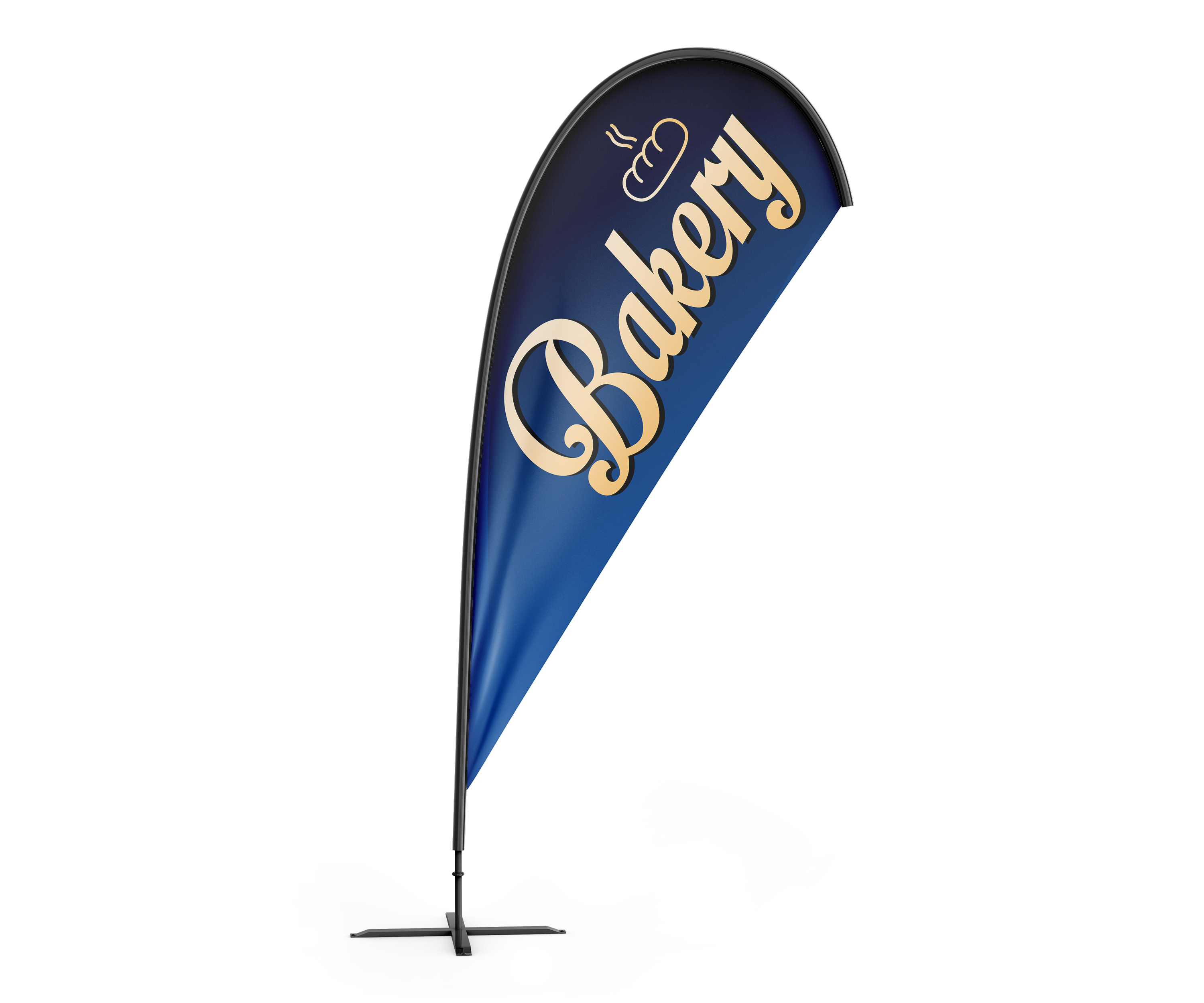 Bakery Teardrop Flag