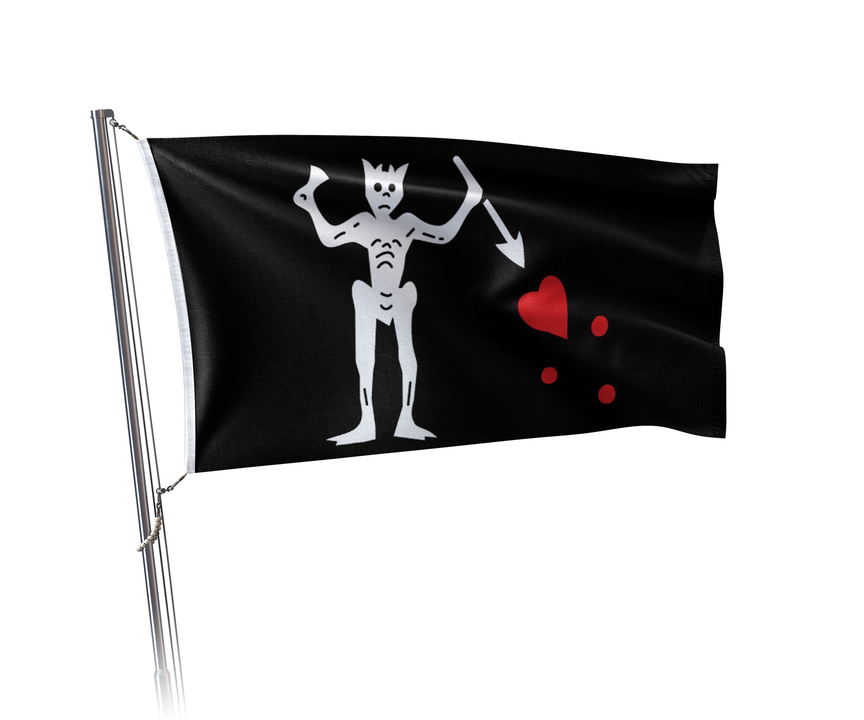 Blackbeard Pirate Flag