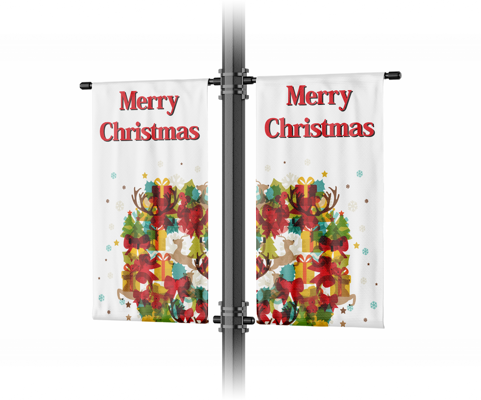 Merry Christmas Street Banner