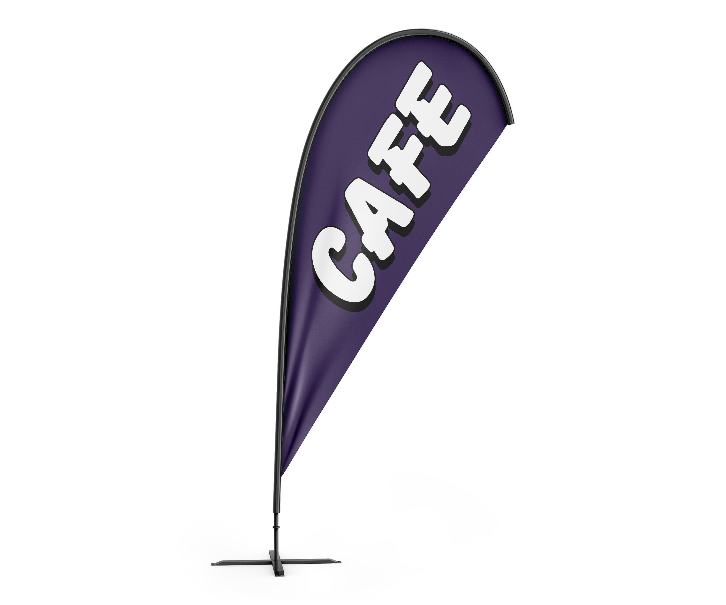 Cafe Teardrop Flag